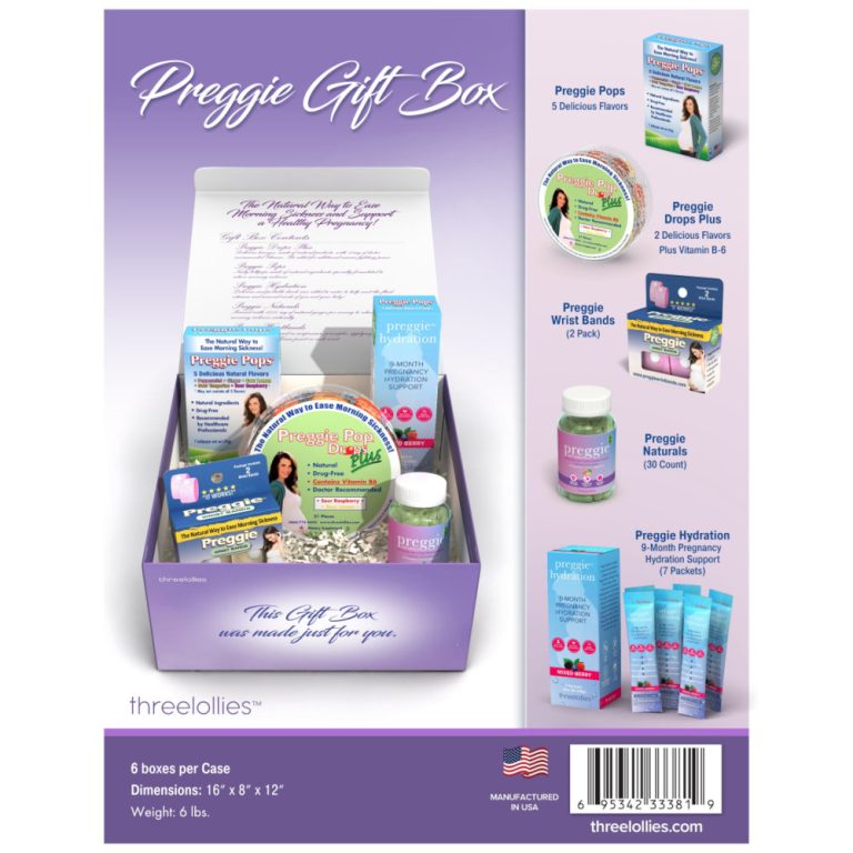 Preggie Pops & Preggie Pop Drops - Three Lollies